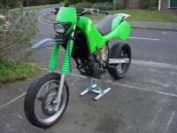 1985 KX500 - Supermoto project
